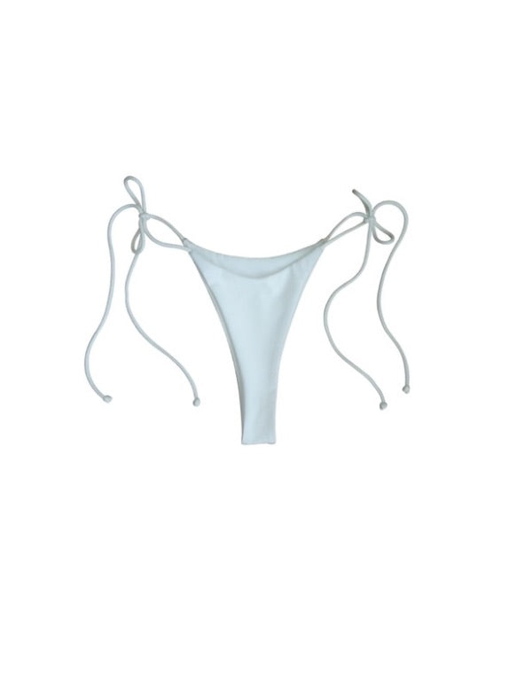 PALUMA STRING BOTTOM - CLOUD – Dew. Swimwear
